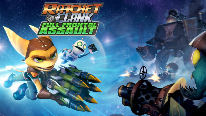 Video Gameplay De Ratchet And Clank Full Frontal Assault