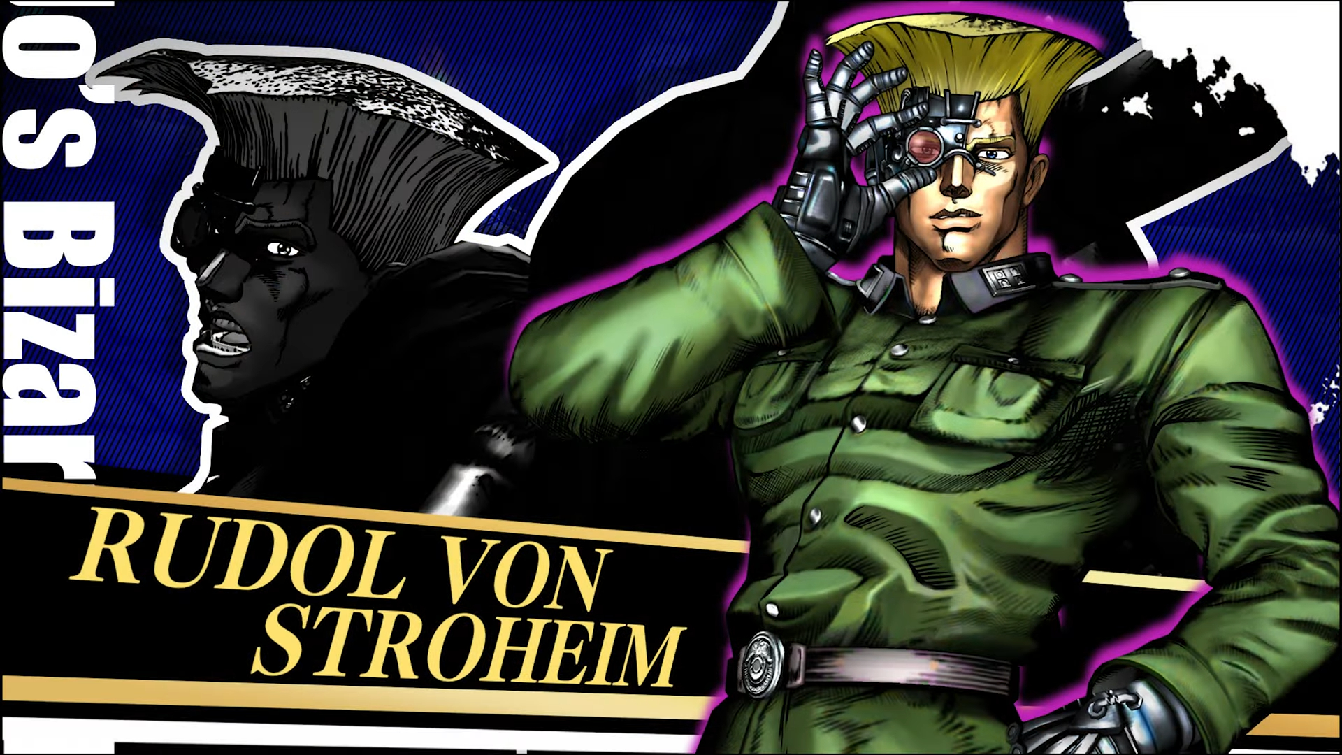 Jojos Bizarre Adventure All Star Battle R Rudol Von Stroheim Es El