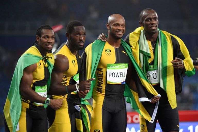 Jamaicas 4x100 Relay Team Wins Gold As Usain Bolt Completes The