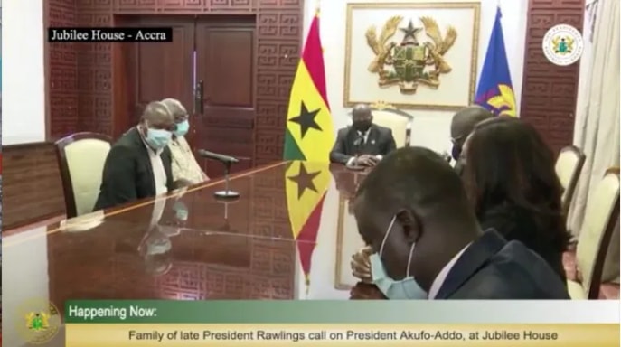 Sad Moment When President Akufo Addo Was Officially Informed About The