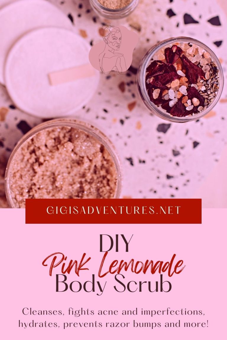 Diy Pink Lemonade Body Scrub Diy Body Scrub Diy Scrub