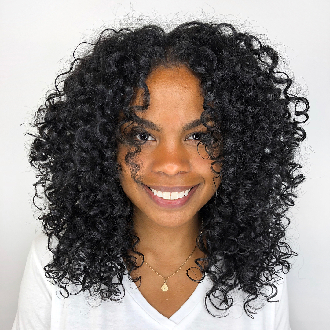 31 Top Photos Curly Hairstyles For Medium Length Black Hair 20 Curly