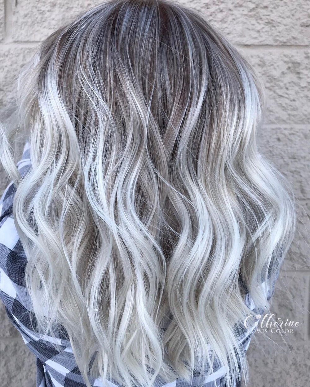 17 Best Photos Grey Hair With Blonde Highlights Low Maintenance Hair