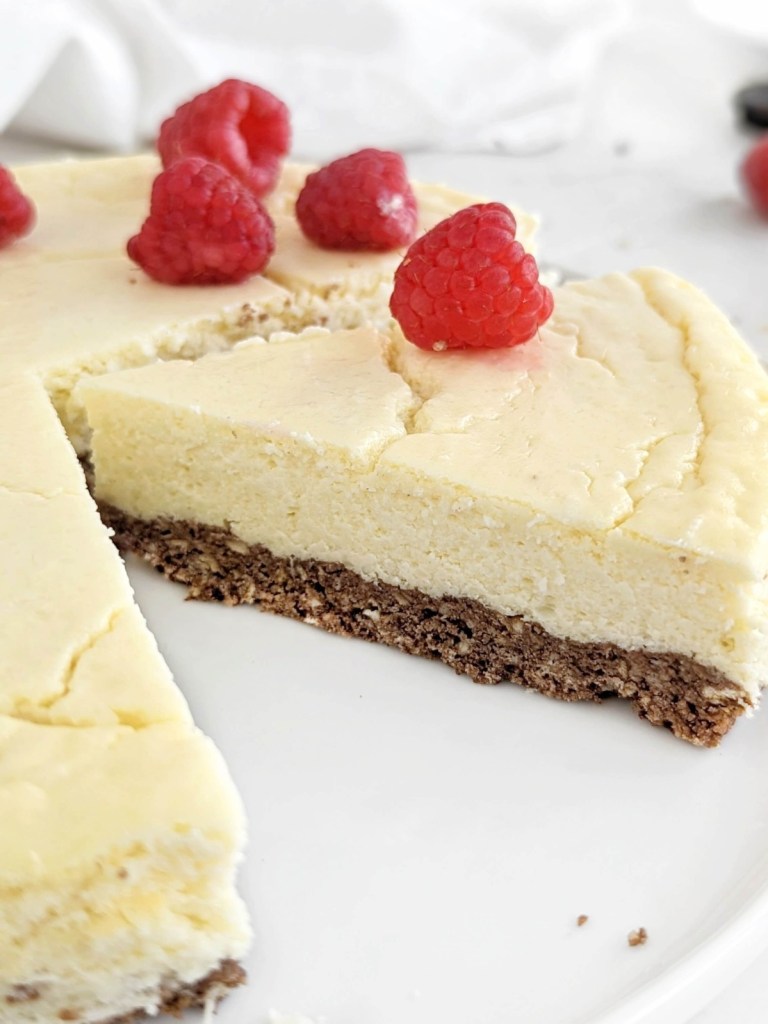 Cottage Cheese Protein Cheesecake Low Calorie Sugar Free Hayls