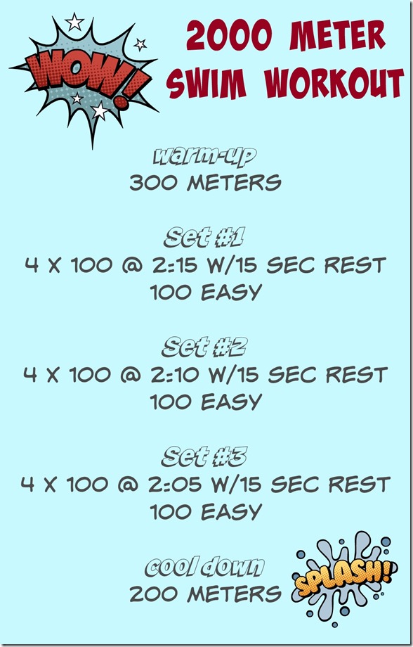 2000 Yard Swim Workouts Eoua Blog