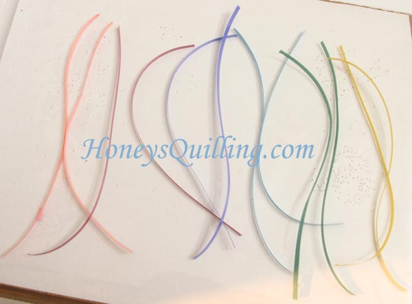 Tutorial Honeys Rainbow Paper Quilling Butterfly Honeys Quilling