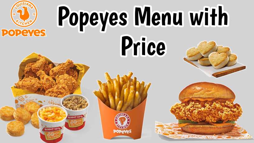 Popeyes Menu With Price List 2024 Philippines Updated