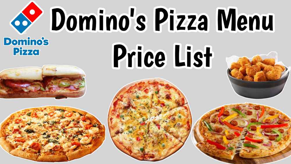 Dominos Pizza Menu With Prices 2024 Usa Updated