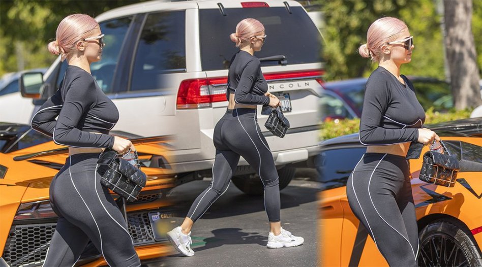 Kylie Jenner Sexy Candids In Los Angeles Hot Celebs Home