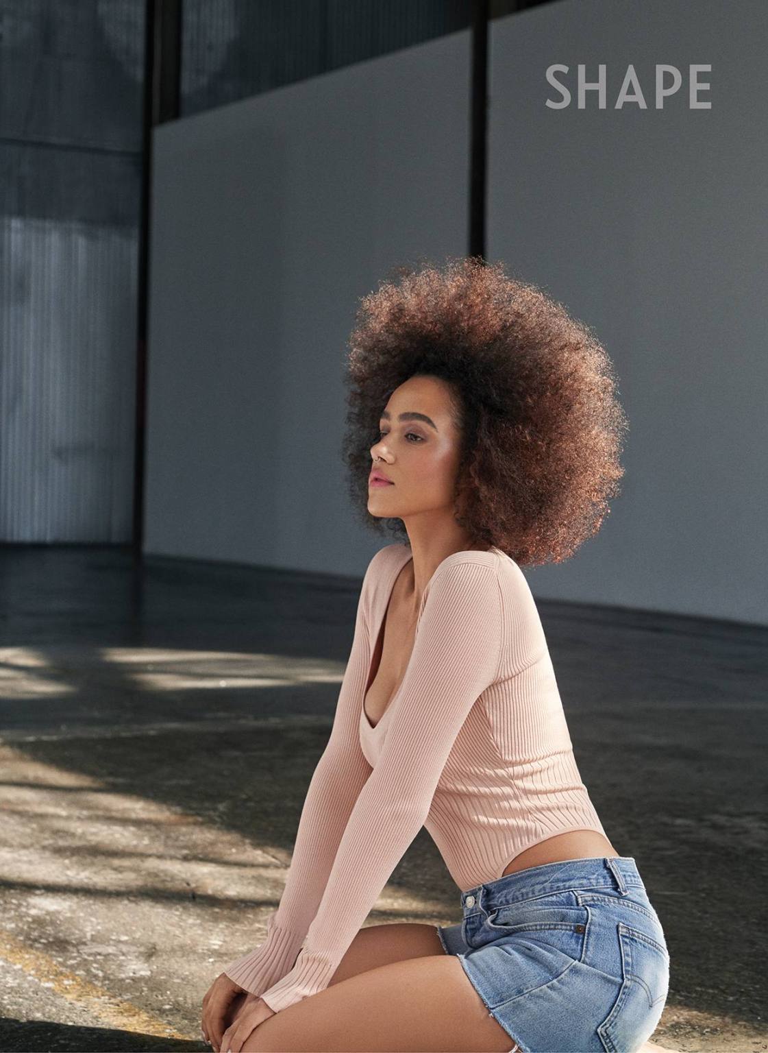 Nathalie Emmanuel Beautiful In Shape Mag Hot Celebs Home