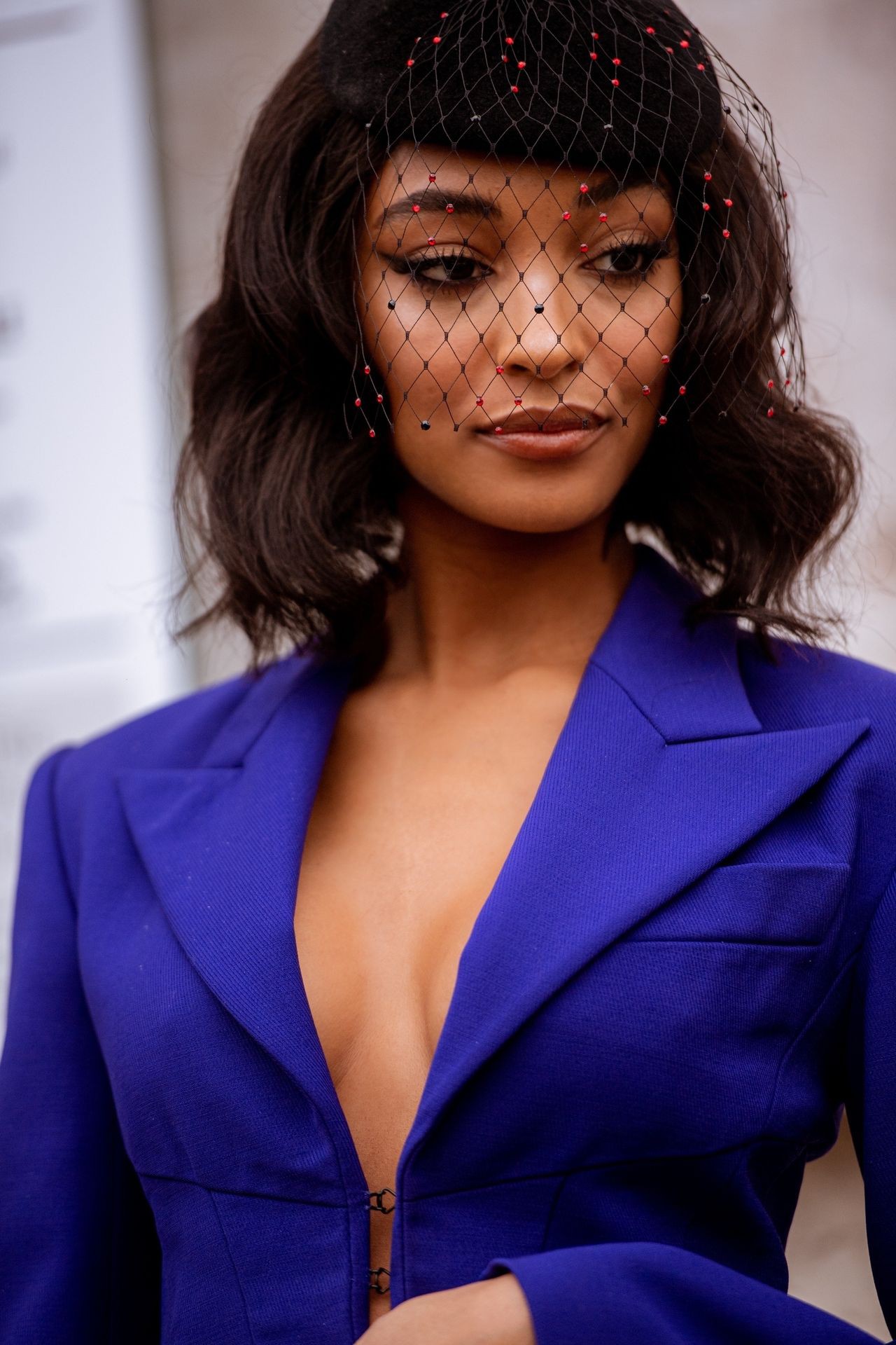 Jourdan Dunn Braless Big Boobs At Mugler Fashion Show In Paris Hot