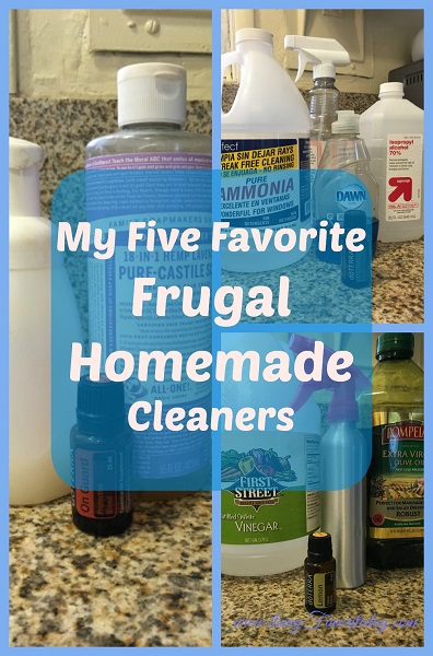 My Five Favorite Frugal Homemade Cleaners Its My Favorite Day