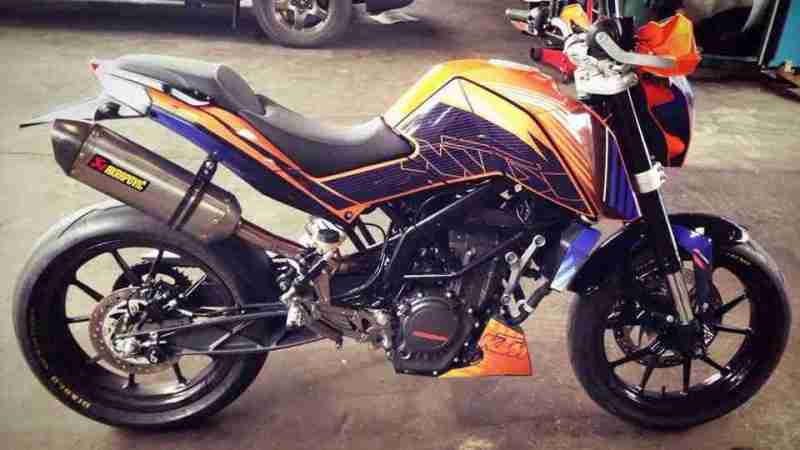 Modified Ktm Duke