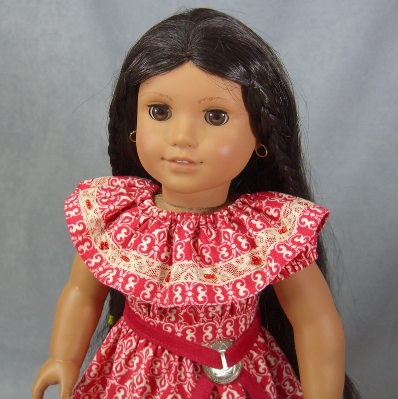 American Girl Josefinas Debut Dress Is Finished I Dream Of Jeanne