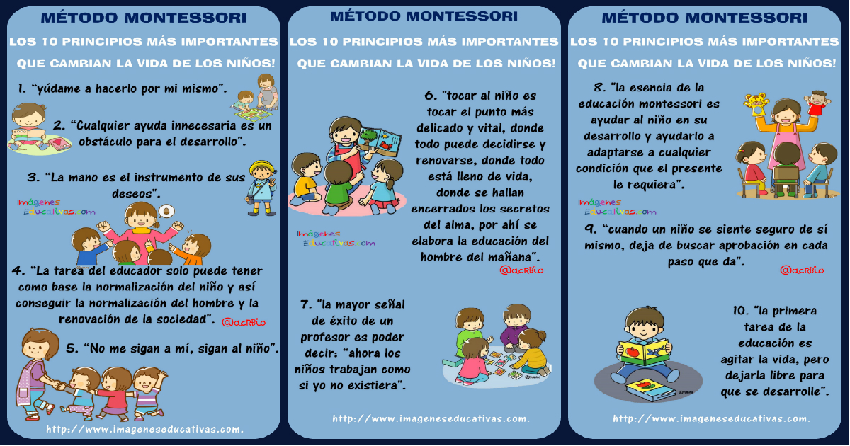 Método Montessori ¡los 10 Principios Más Importantes Que Cambian La