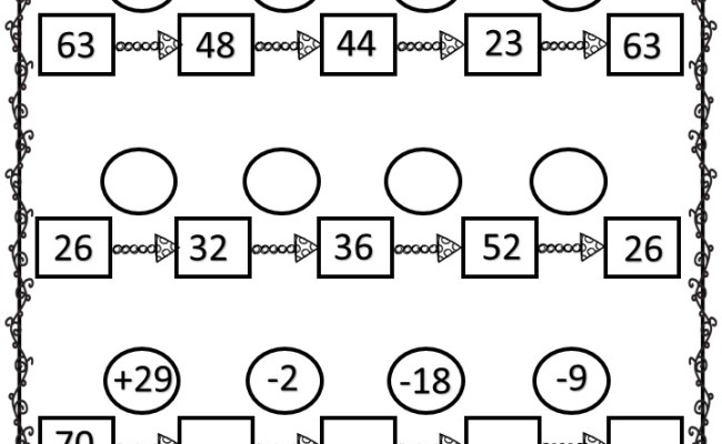 Fichas Calculo Mental Sumas Y Restas Imagenes Educativas Bilarasa