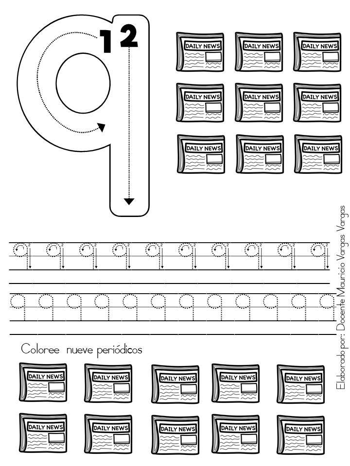 Fichas Para Trabajar Los Números En Infantil Y Preescolar Imagenes