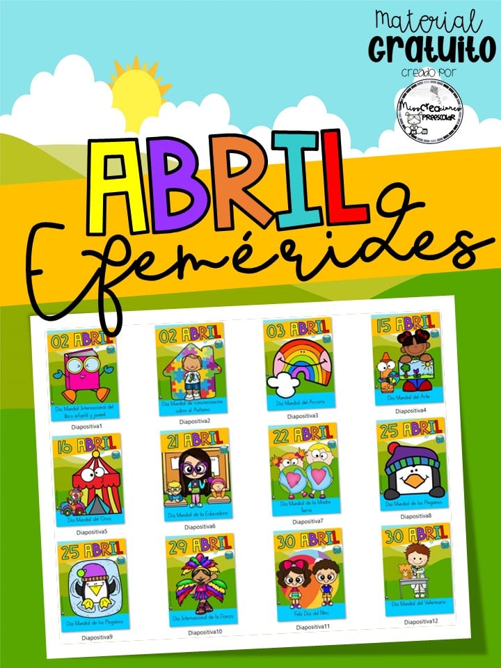 EfemÉrides Abril 1 Imagenes Educativas