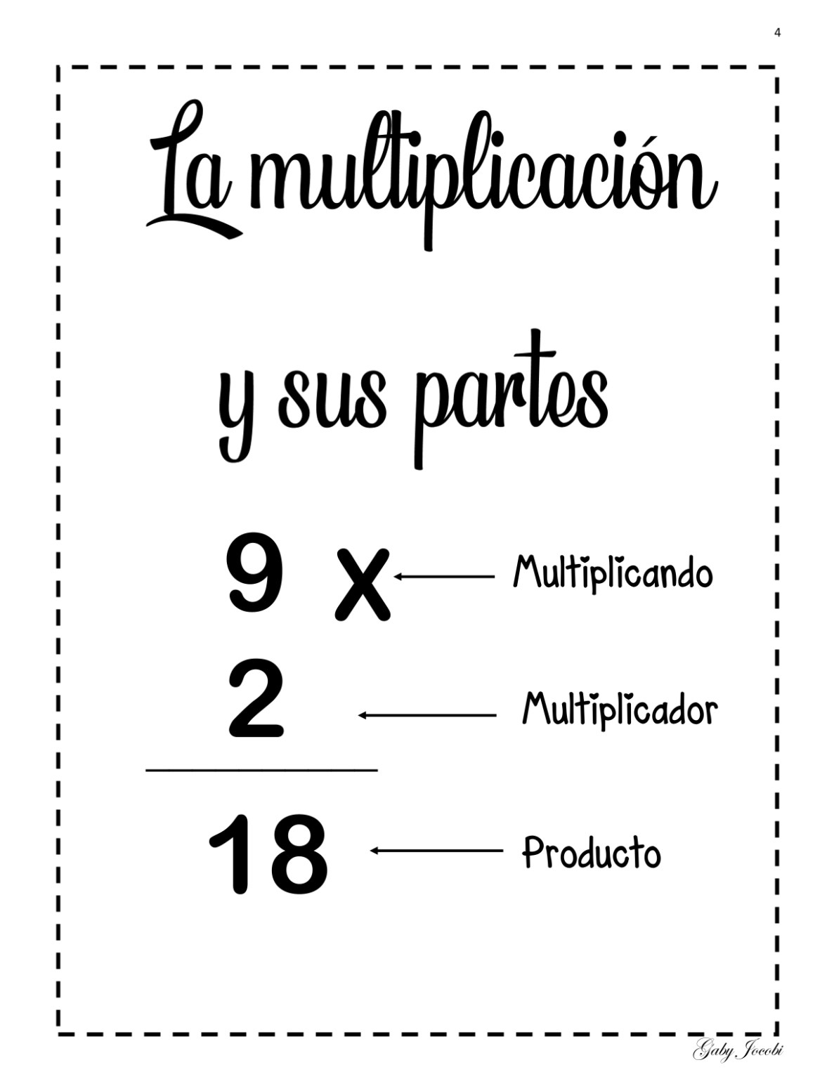 Cuaderno Aprendo Las Tablas De Multiplicar De 100 PÁginas 4