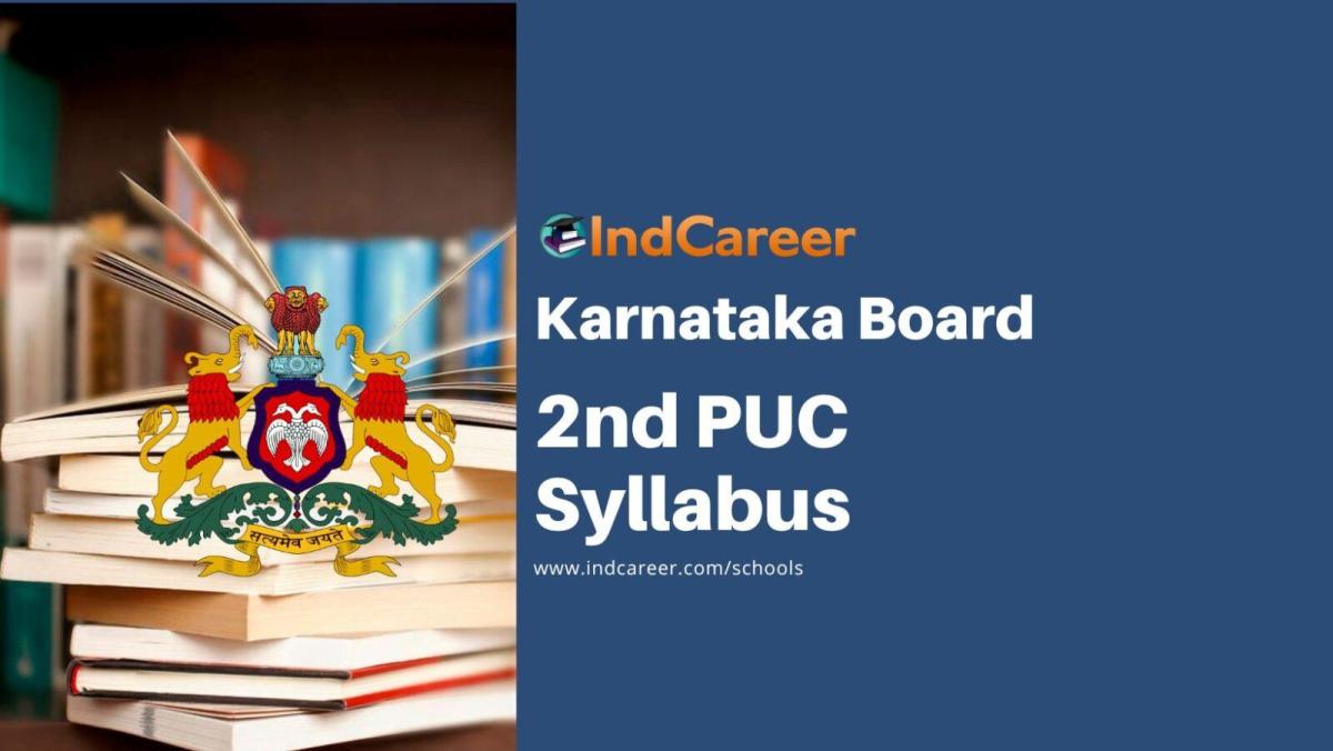 Karnataka 2nd Puc Syllabus Indcareer Schools