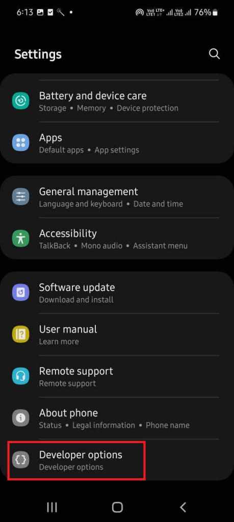 Step By Step Guide How To Enable Developer Options Samsung