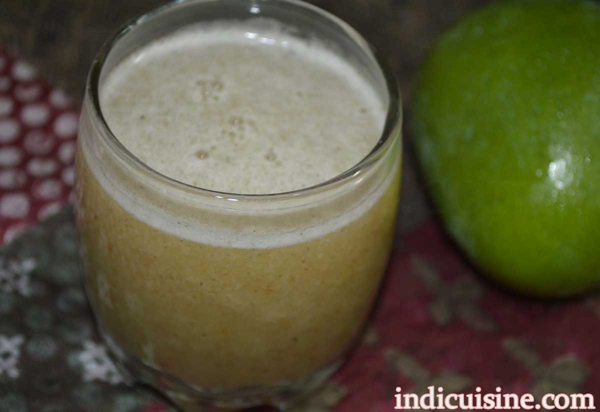 Aam Panna Recipe How To Make Raw Mango Juice Indian Cuisine