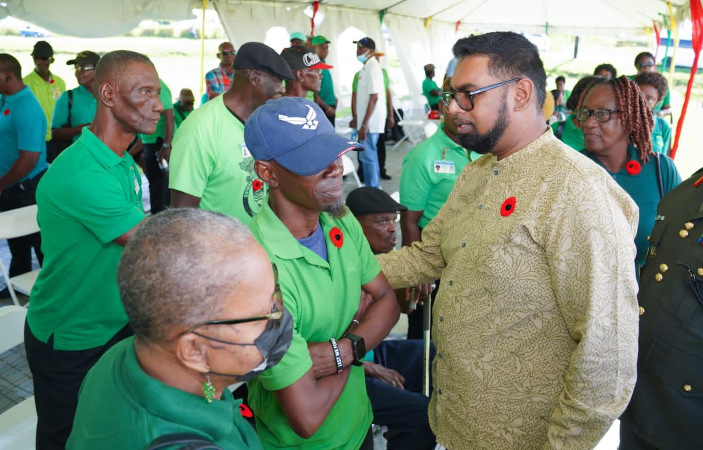 President Ali Intervenes To Have Nis Address Veterans Woes Inews Guyana