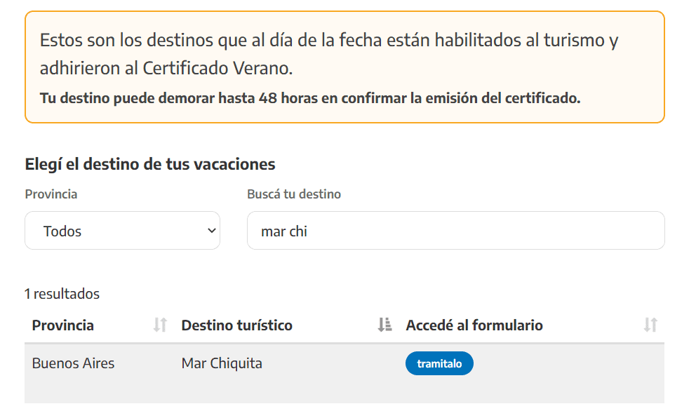 ¿alcanza Con Tramitar El Certificado Verano O También Es Necesario El