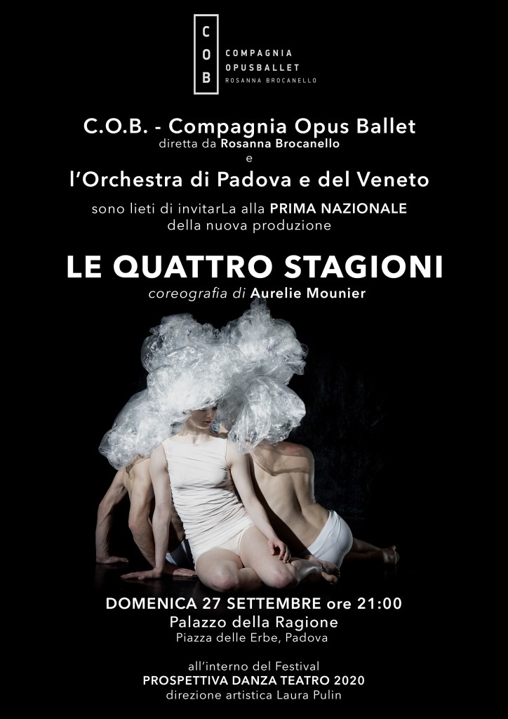 Prima Nazionale De Le Quattro Stagioni A Padova Informadanza