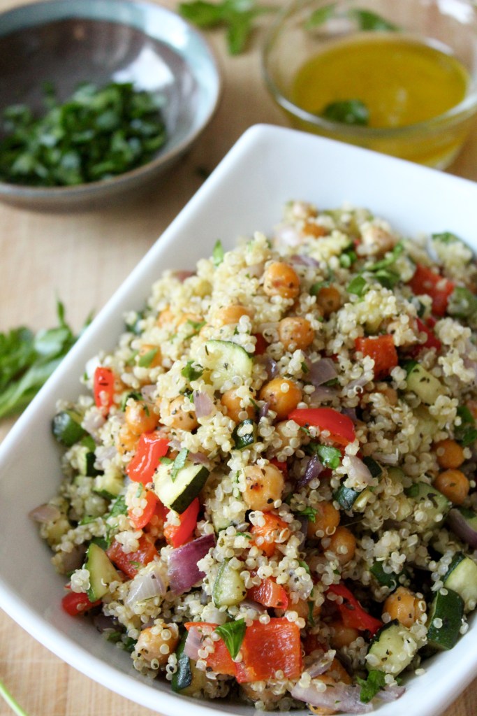 Roasted Vegetable Quinoa Salad Insightful Bite