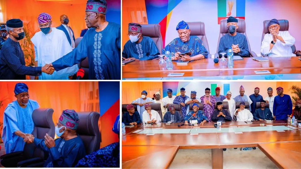 Tinubu Osinbajo Others Shun Differences As South West Apc Plans To