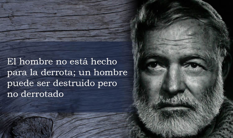 Las 15 Mejores Frases De Ernest Hemingway Internesante