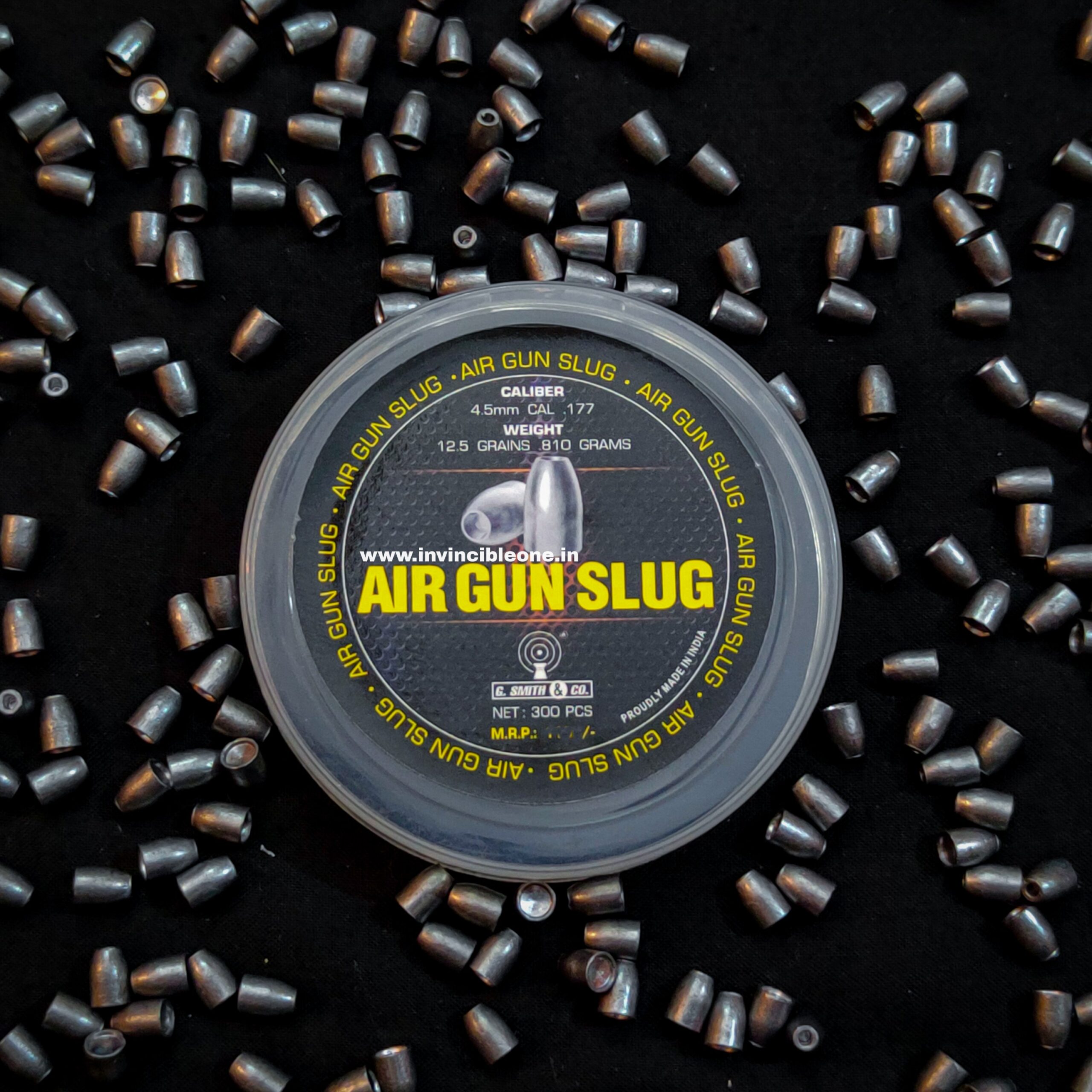 G Smith Air Gun Slug 0177 Cal 45mm Pellets 300ct 125grain