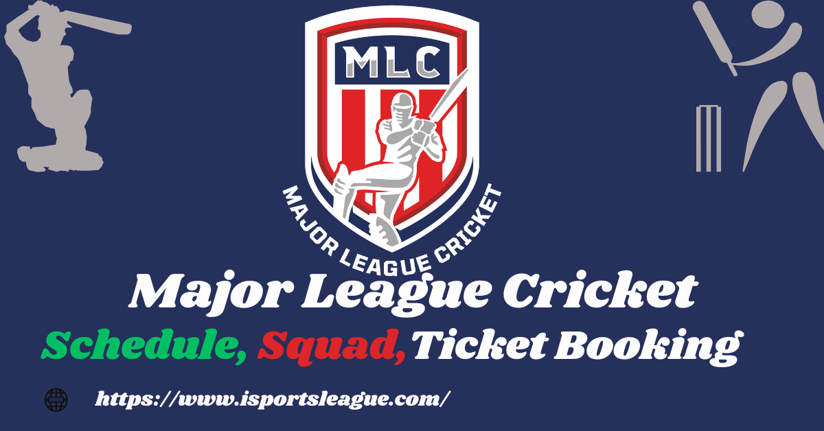 Major League Cricket 2023 Schedule Squad And Venue Details Mlc 2023