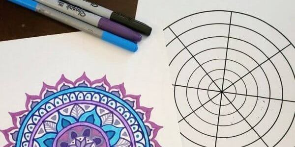 Mandala Drawing Templates Julie Erin Designs