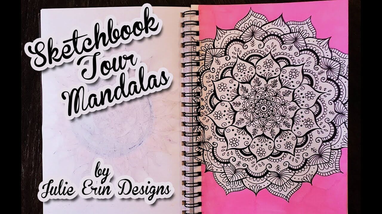 Mandala Artists Sketchbook Tour Julie Erin Designs