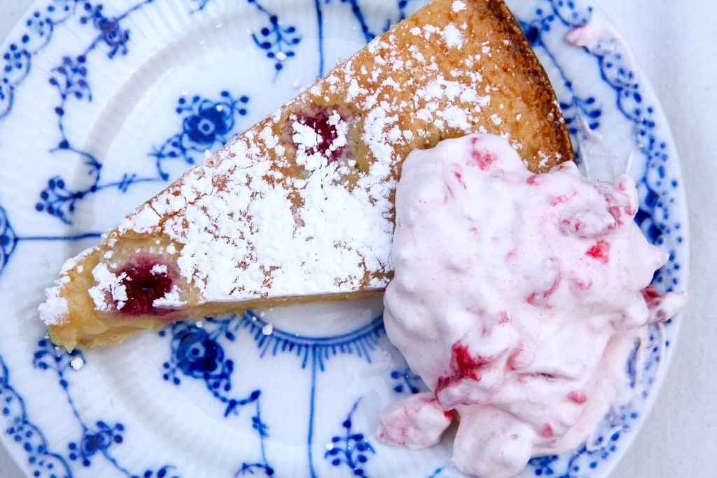 Vit Kladdkaka Med Hallon Jennys Matblogg