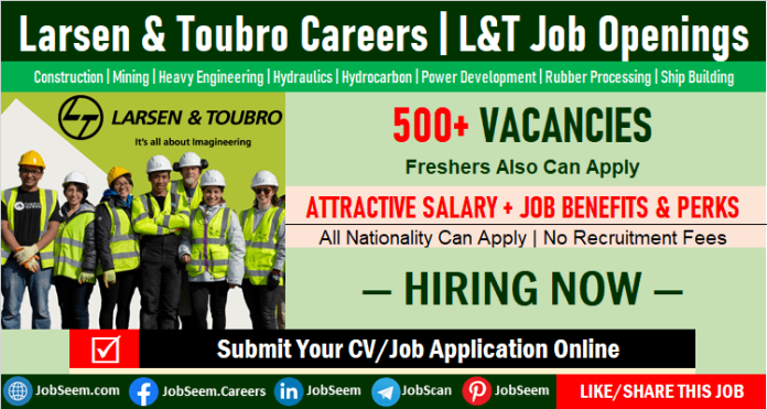 Larsen And Toubro Careers Landt Company Recruitment 2023