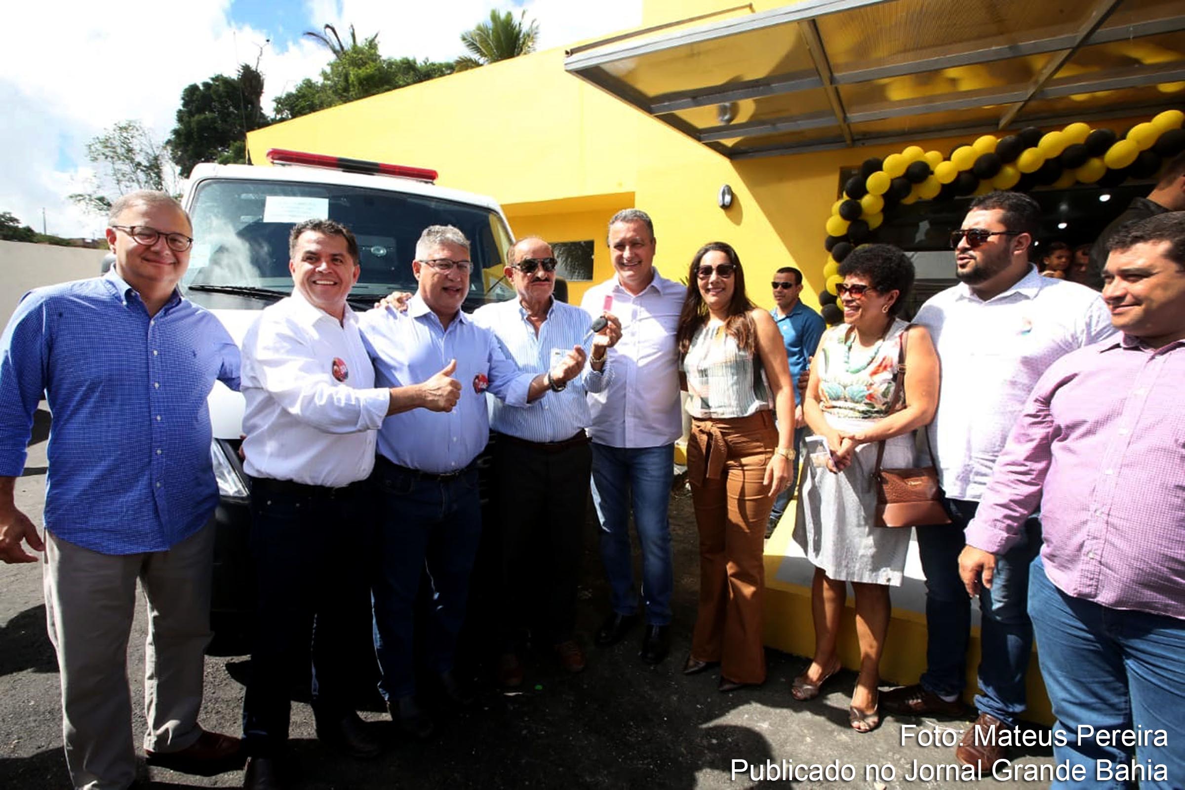 Governador Rui Costa Entrega Ambulâncias E Reforça Sistema De Saúde No