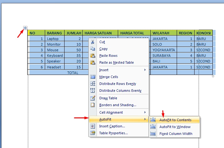 Cara Membuat Tabel Di Excel Agar Sesuai Dengan Teks Hongkoong