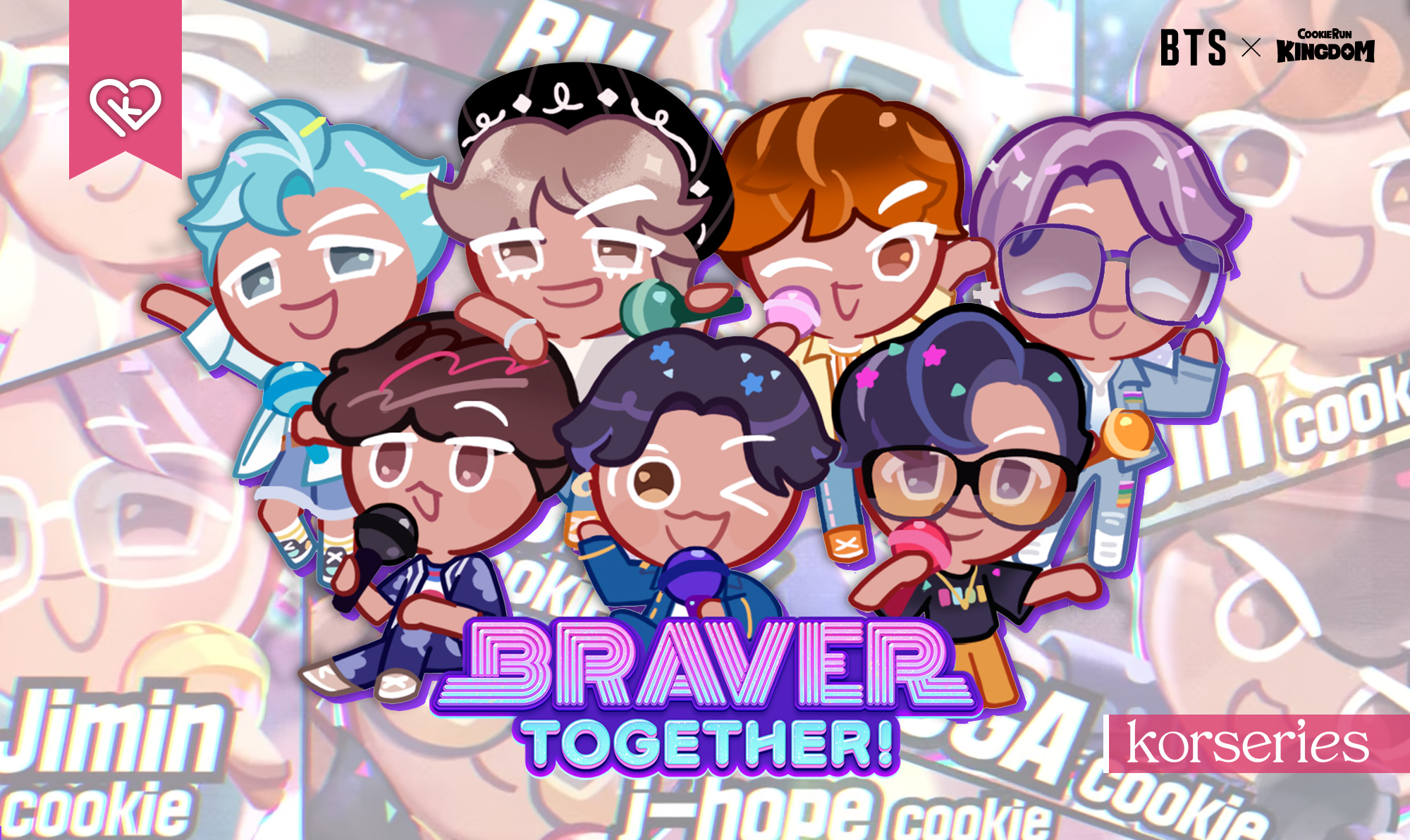 แจกฟรีคูปอง Braver Together Bts X Cookie Run Kingdom คอลลาโบครั้ง