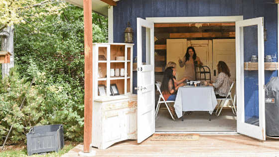 Building A Diy She Shed On A Budget Krista Howard Blog