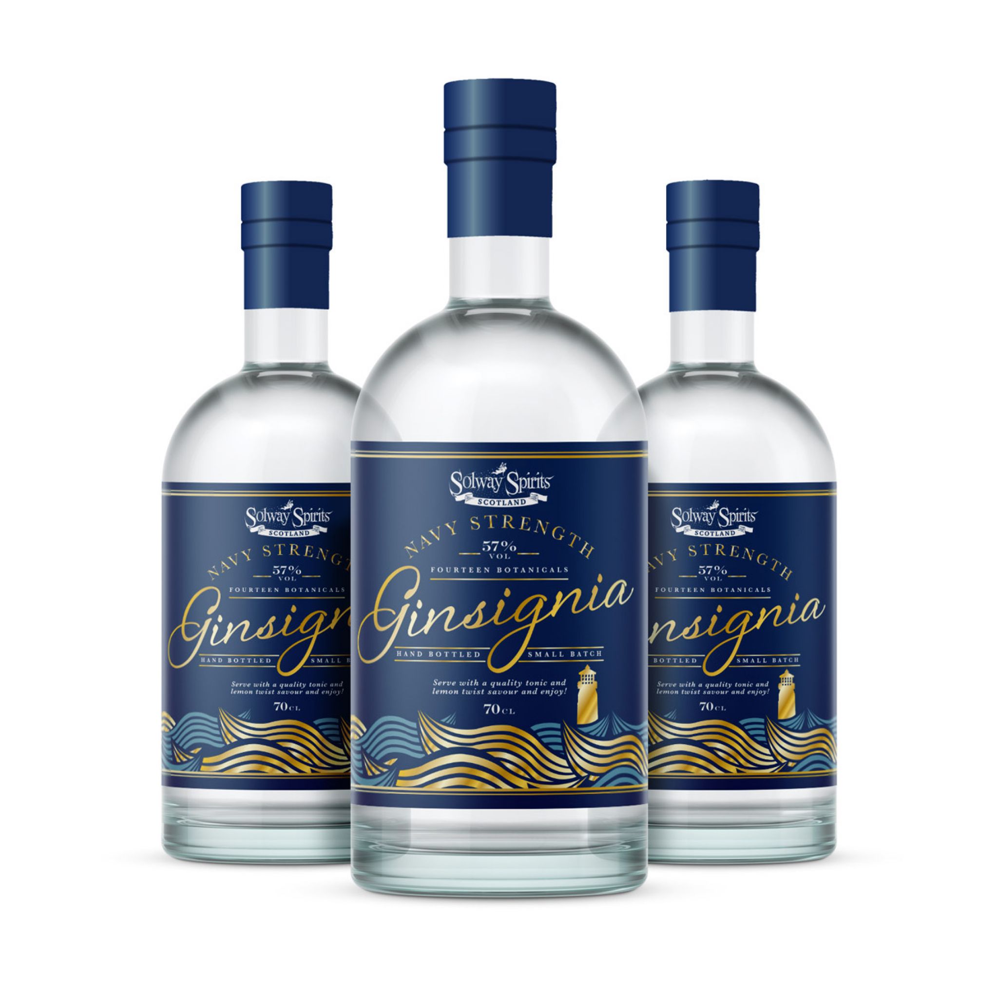 Solway Spirits Gin Label Design By Lawson Design Packaging Design