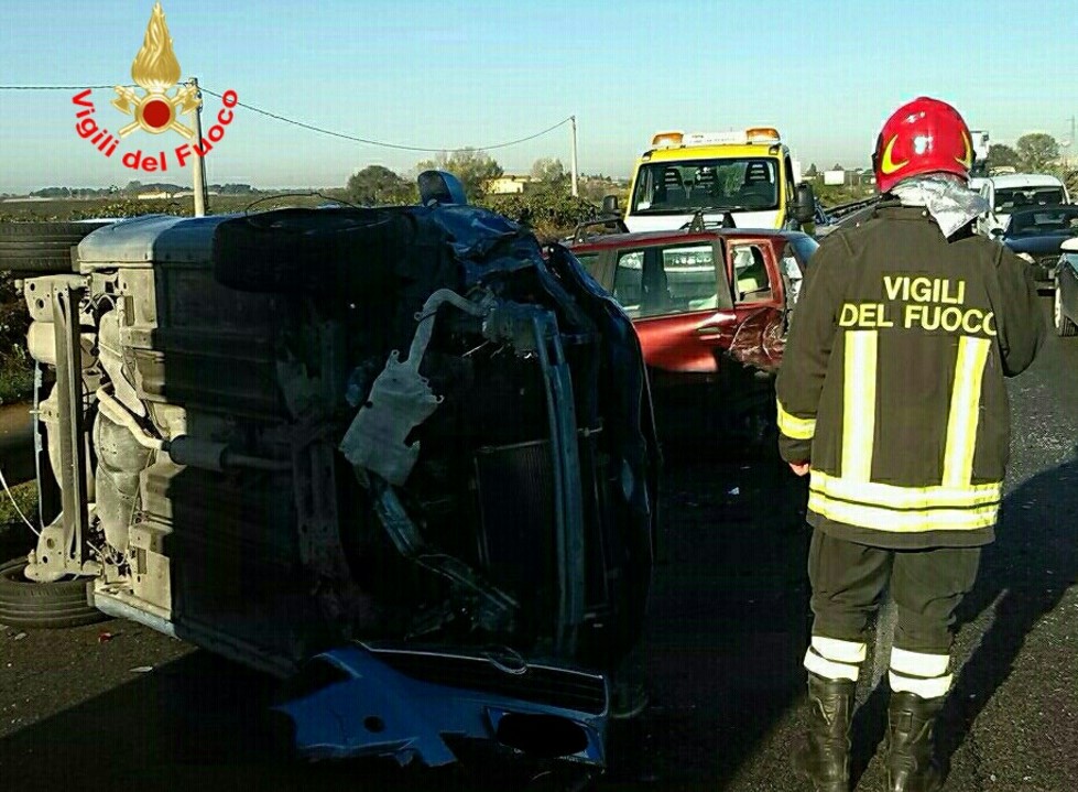 Foto Pontina Incidente A Borgo Montello Un Morto E Due Feriti Gravi