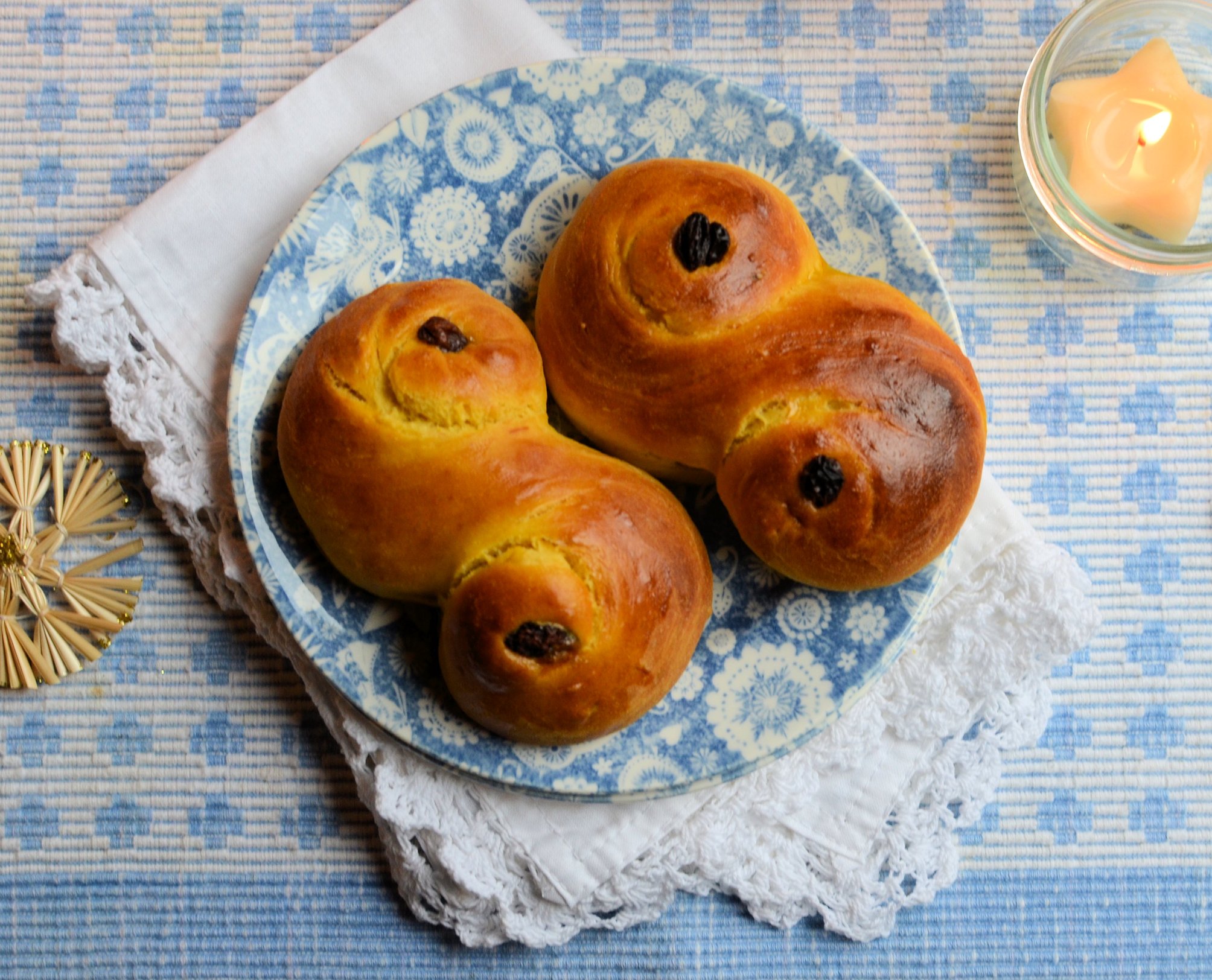 Lussekatter St Lucia Saffron And Cardamom Sweet Buns For St Lucys Day