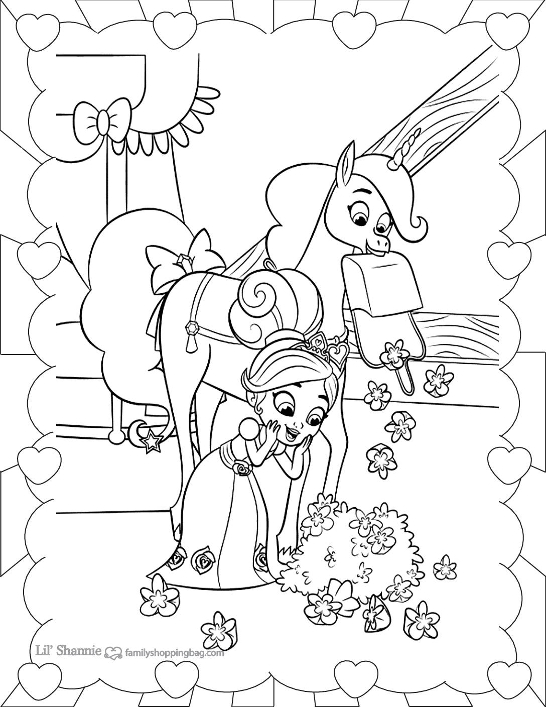 Nella The Princess Knight Coloring Page Nella The Princess Knight