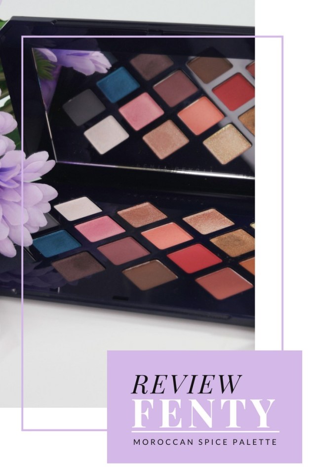 Review Fenty Moroccan Spice Eyeshadow Palette Lipstick Latitude