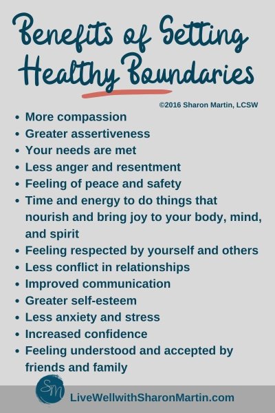 Benefits Of Setting Boundaries Why You Need To Set Healthy Boundaries