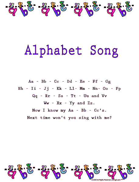 A Alphabet Song Learn Your Abcs And Zeds With Bounce Patrol