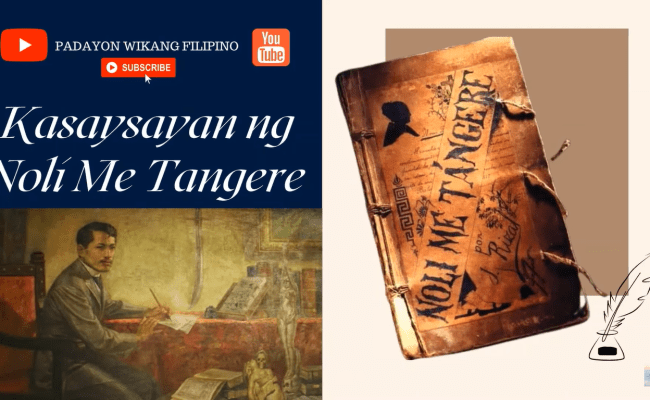 Karanasan Ni Rizal Sa Pagsulat Ng Noli Me Tangere Bilarasa